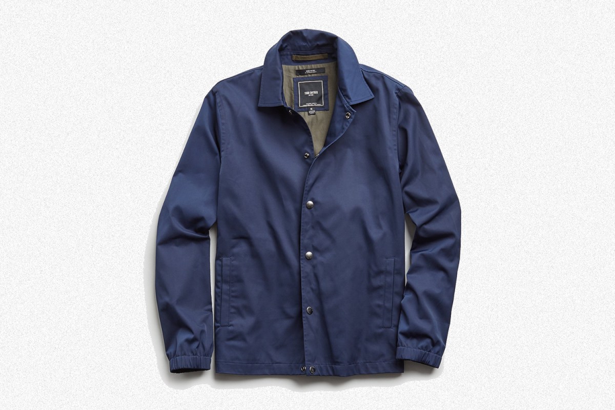 Todd Snyder's Made in New York Coach's Jacket Is 51% Off - InsideHook