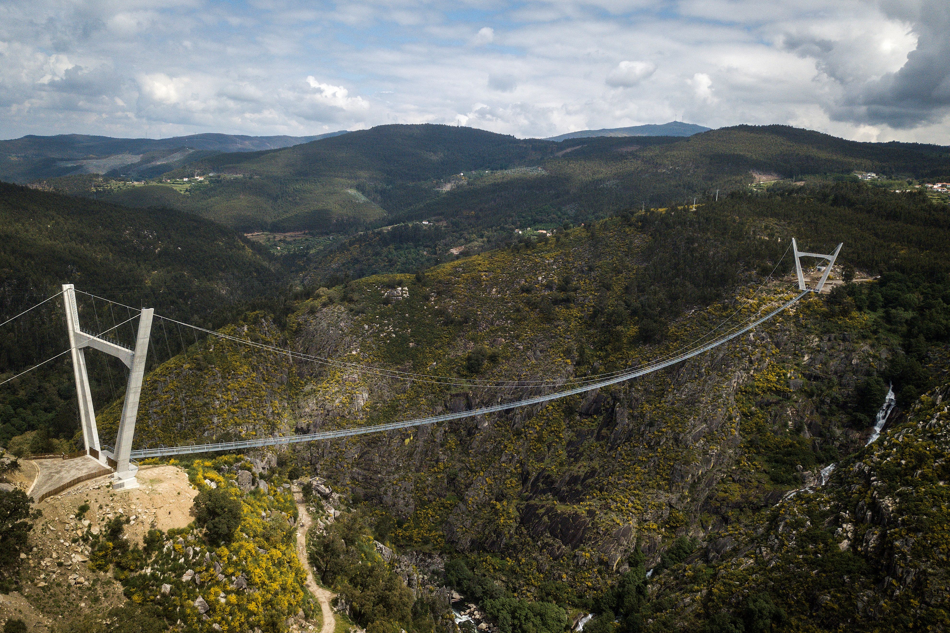 World's Longest Suspension Footbridge Opens in Portugal - InsideHook