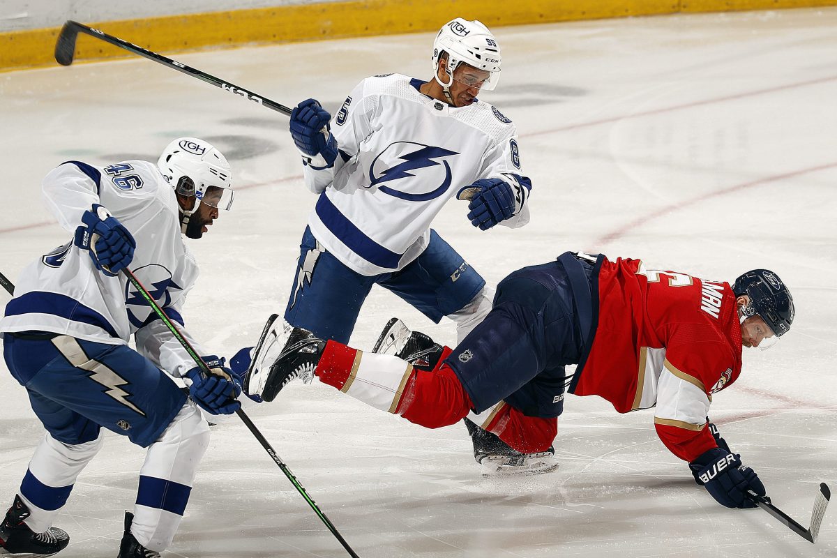 Tampa Bay Lightning Start All-Black Forward Line in NHL Rarity - InsideHook