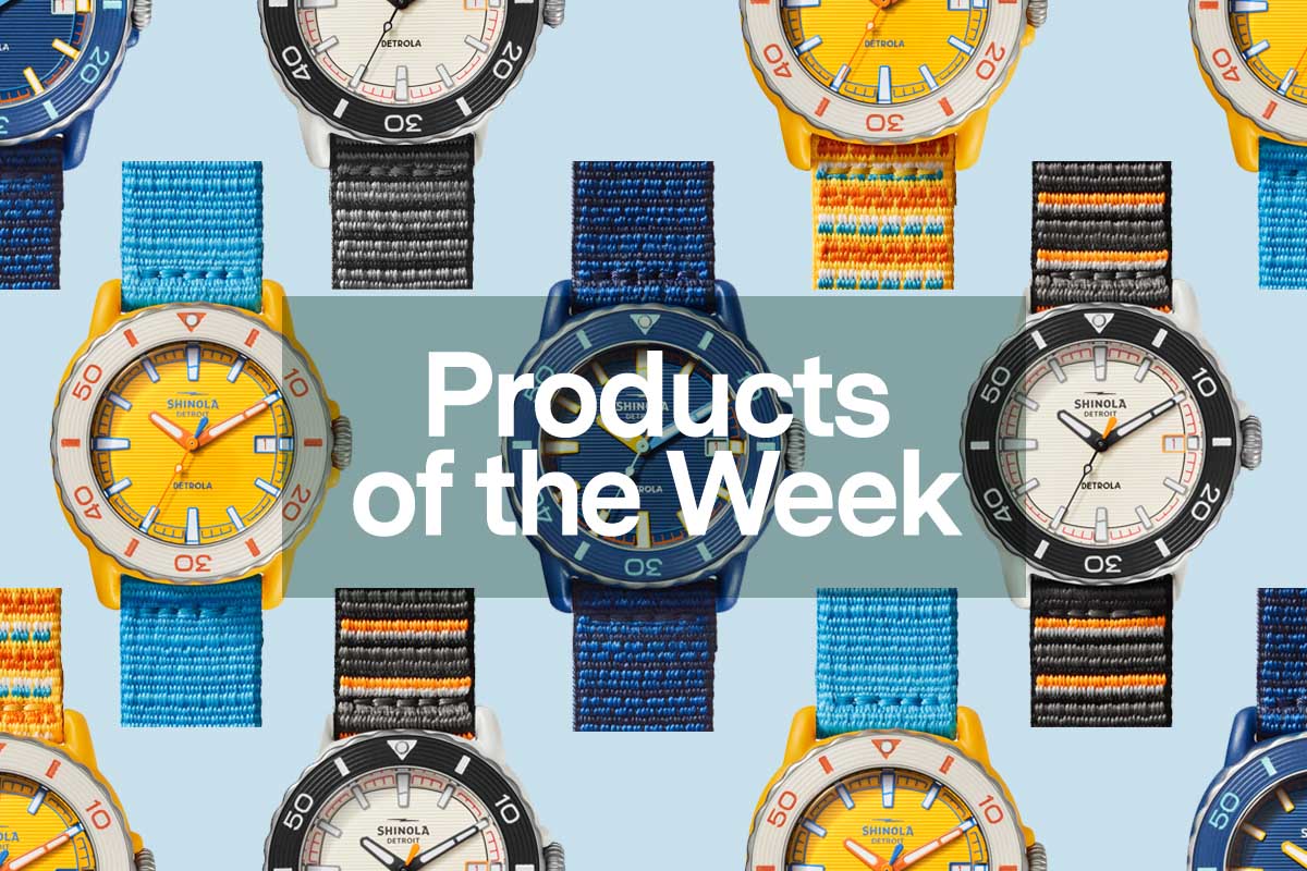 Products of the Week: Sea Creature Watches, Sport Polos and Colorful ...