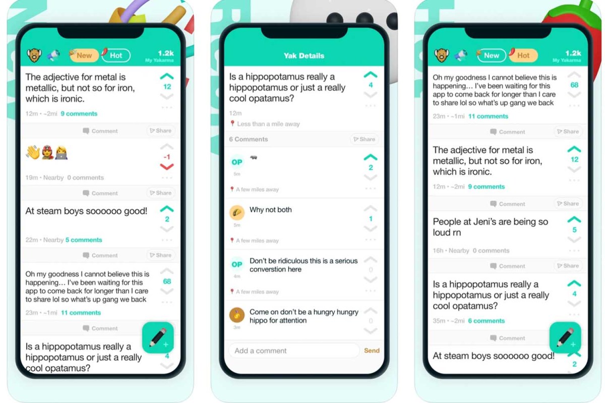 Yik Yak Is Back, For Better and Mostly Worse - InsideHook
