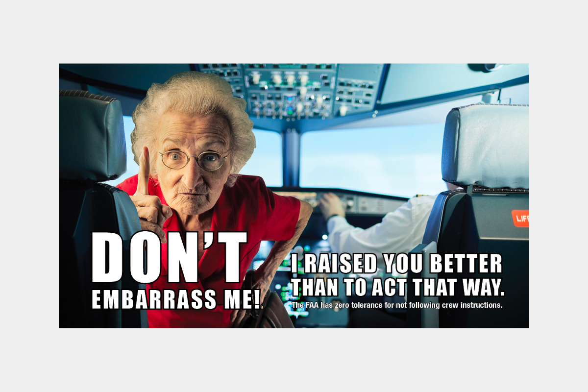 The FAA Is Using Memes to Appeal to Unruly Passengers - InsideHook