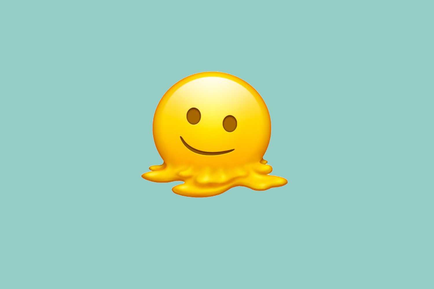 Melting Face Emoji That Sparked Reactions on Twitter - InsideHook