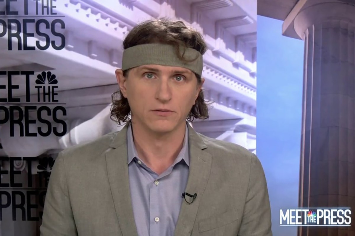All Hail the WSJ Reporter Who Wore a Headband on TV - InsideHook