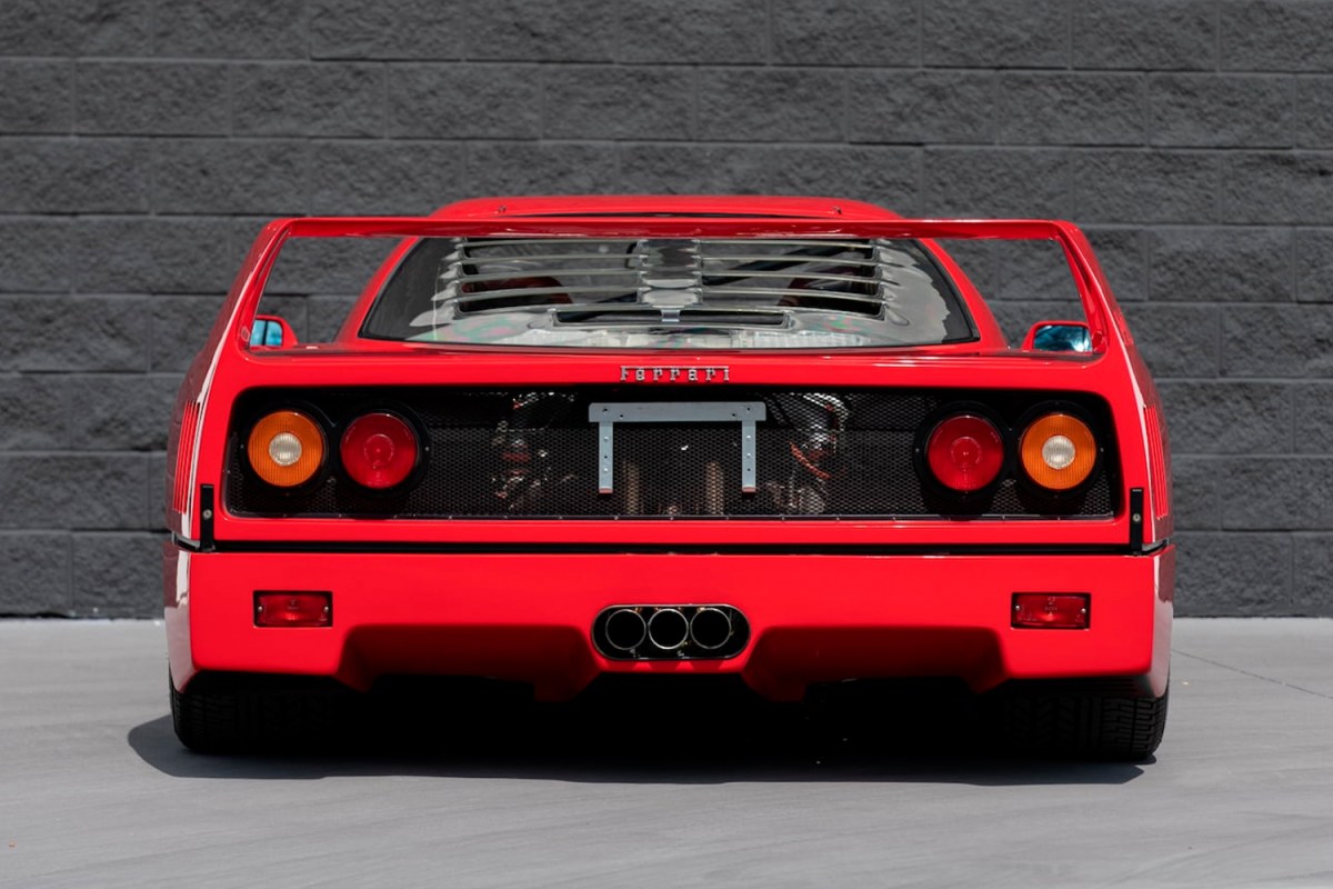 Ferrari F40 Is Polarizing, That Hasn't Stopped Auction Fever - InsideHook