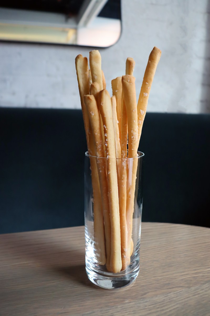 Chef's Home Recipe for Grissini, Italian Breadsticks, Made of Sourdough ...
