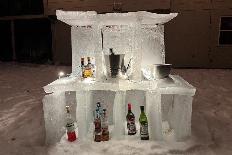 How to Make an Ice Bar in Your Backyard This Winter - InsideHook