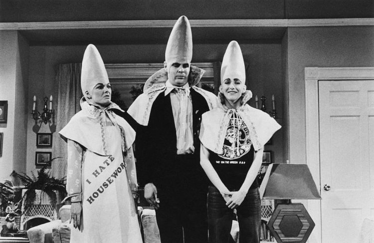 Revisiting the Early Days of "SNL"'s Coneheads - InsideHook