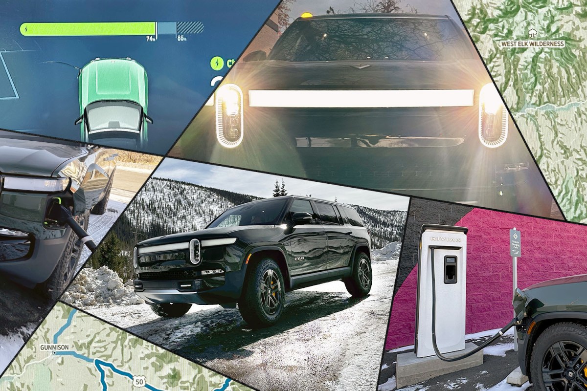 A Rivian R1S Test Drive in the Colorado Mountains - InsideHook