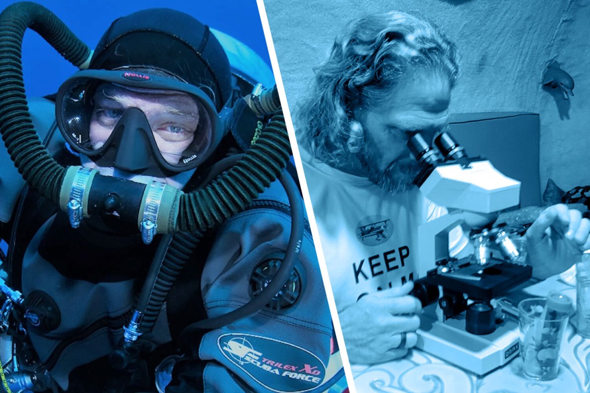 A Chat With Dr. Dituri, the Scientist Living Underwater for 100 Days ...