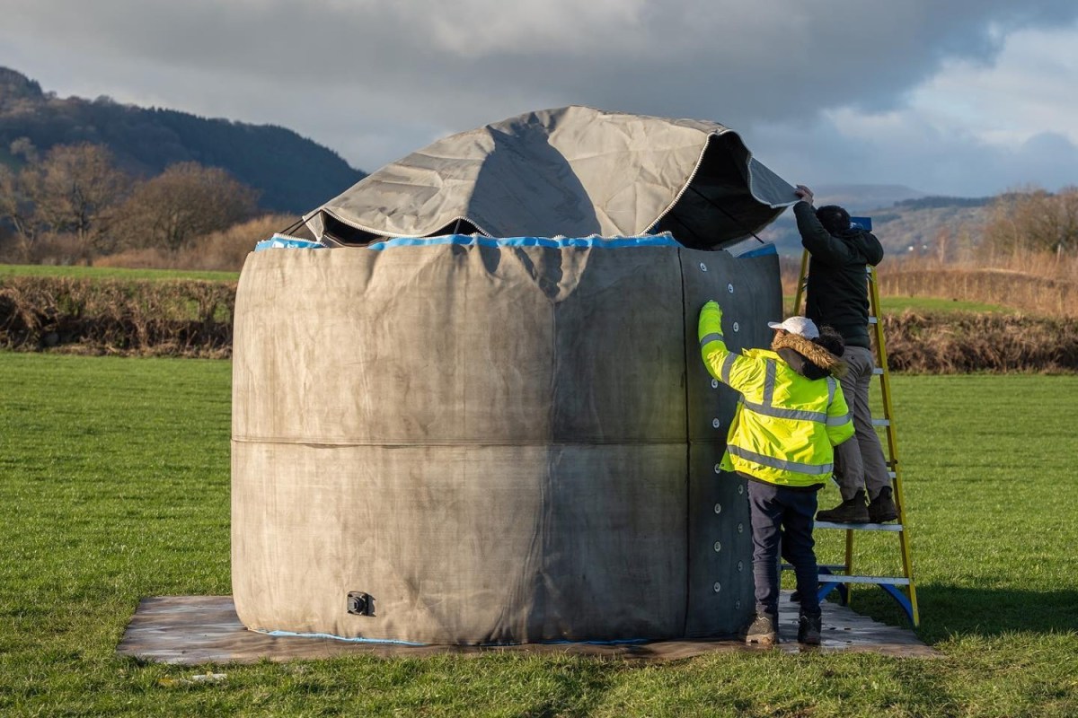 This Company's Inflatable Concrete Tanks Assist in Disaster Relief ...