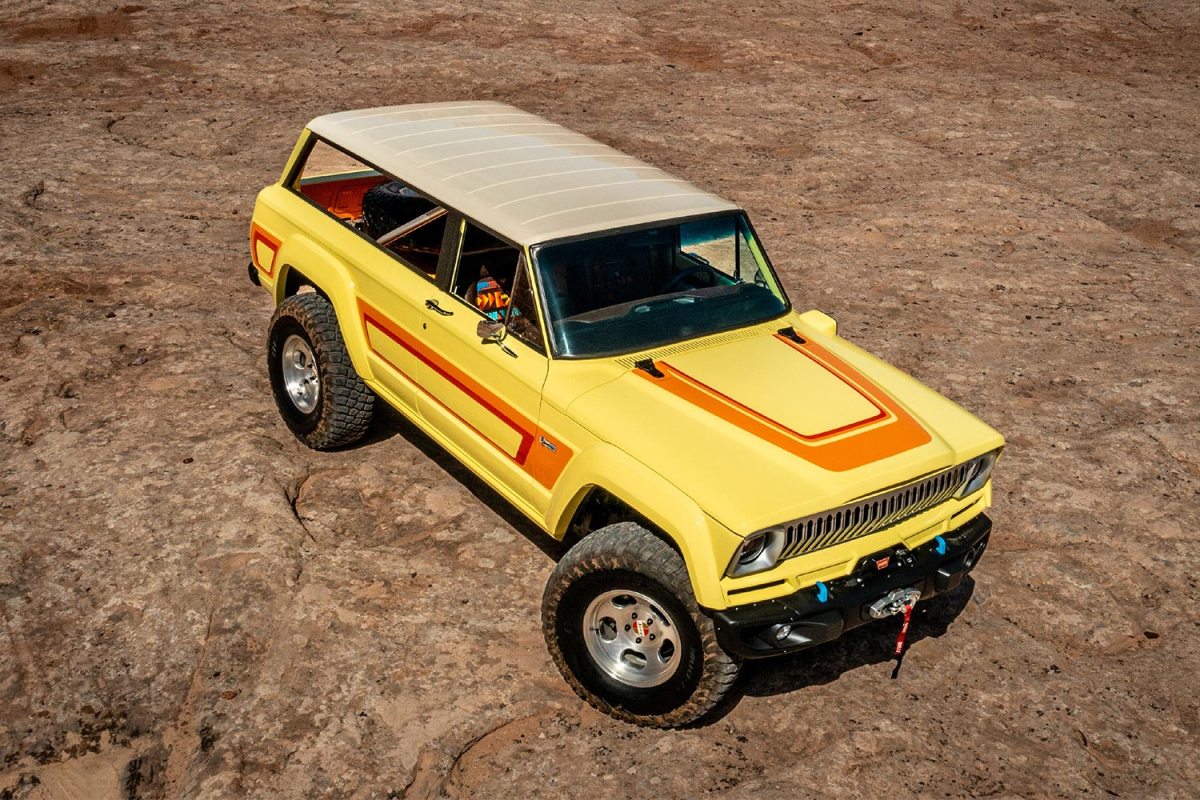 Jeep Mashed Up a Retro 1970s Cherokee With a Hybrid Wrangler - InsideHook