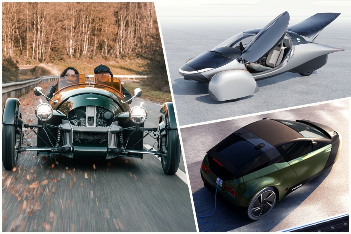 The Future of Three-Wheeled Cars: Aptera, Morgan, Twike, More - InsideHook