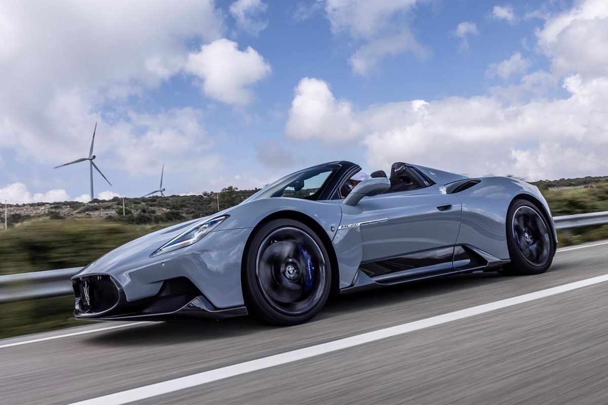 Review: Maserati MC20 Cielo Fulfills a "Speed Racer" Fantasy - InsideHook