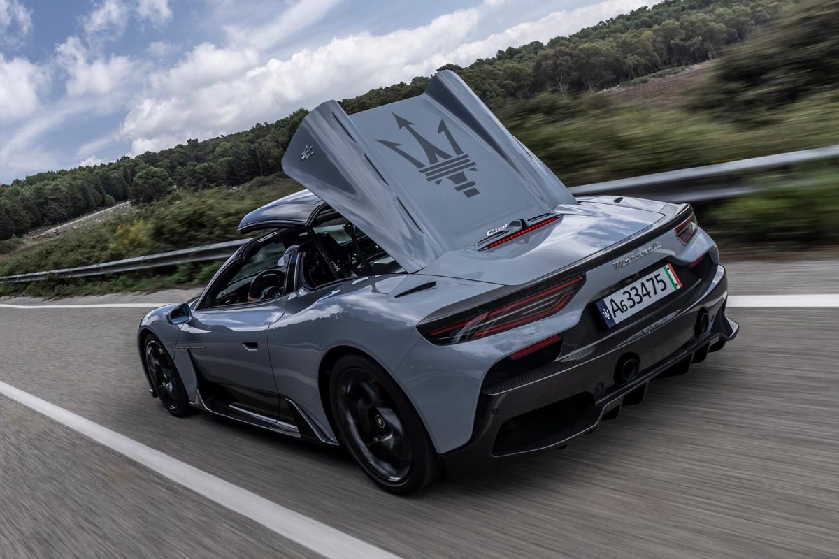 Review: Maserati MC20 Cielo Fulfills a "Speed Racer" Fantasy - InsideHook