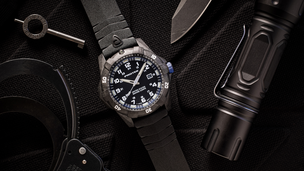 Protek's Rugged Watches Are Officially USMC Strong - InsideHook