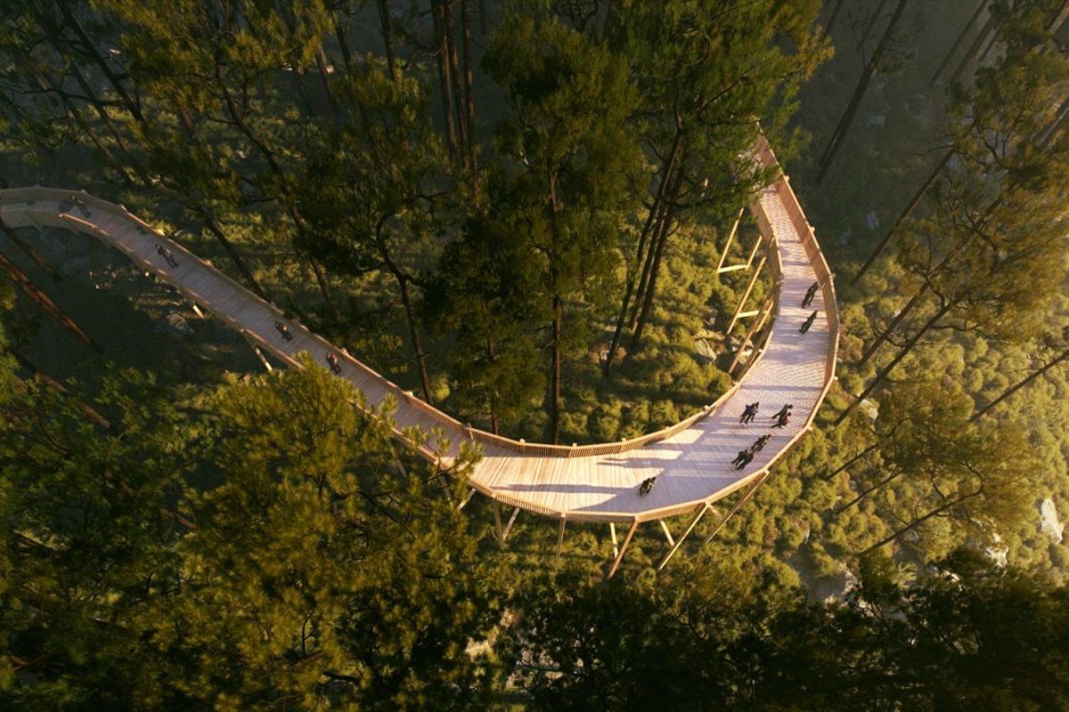 This Norwegian Park Lets Visitors Walk Along the Treeline - InsideHook