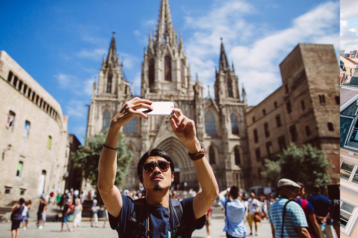 Where Do We Draw the Line With Selfie Tourists? - InsideHook