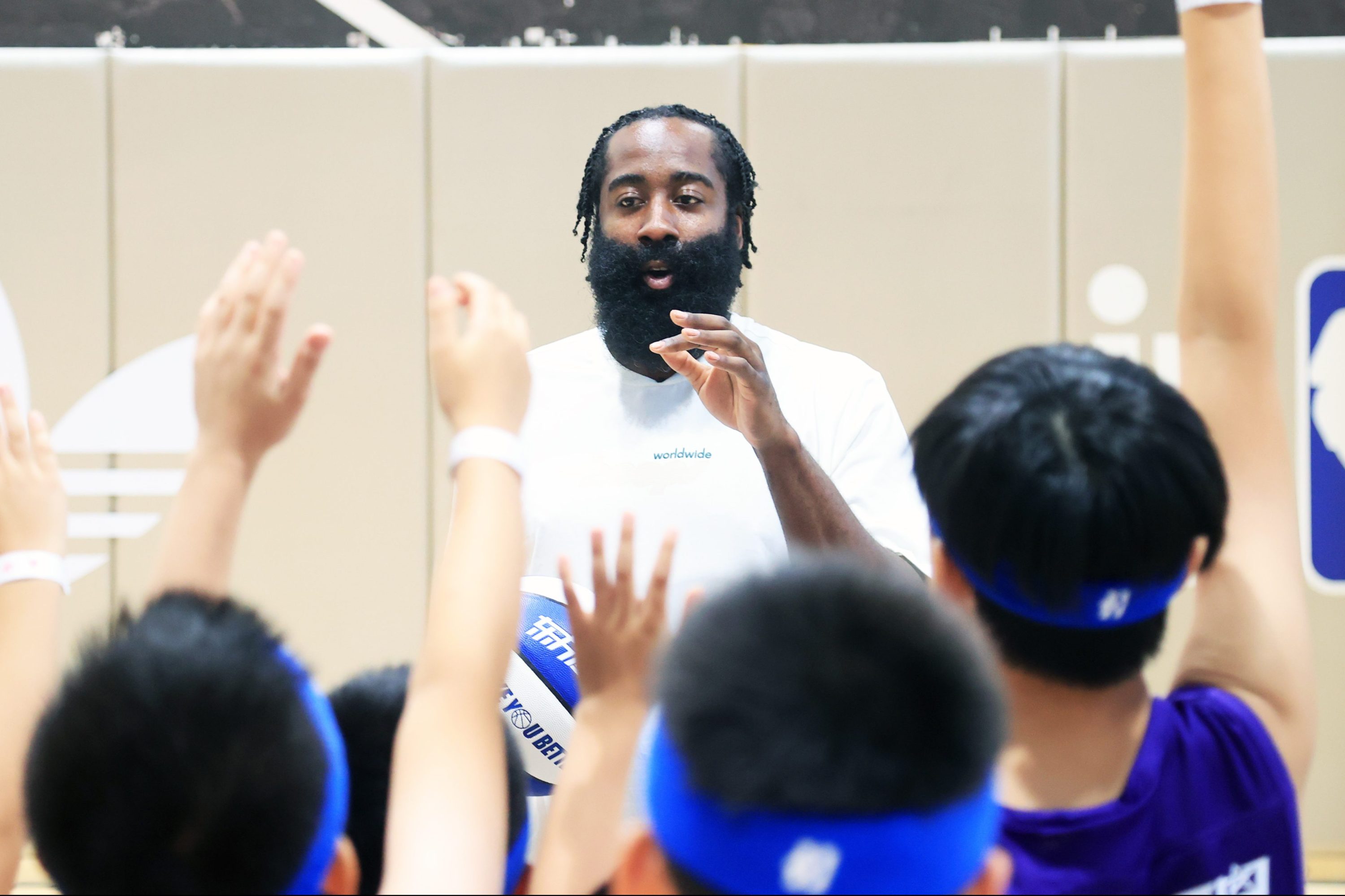 Talking in China, James Harden Calls 76ers GM Daryl Morey a Liar ...