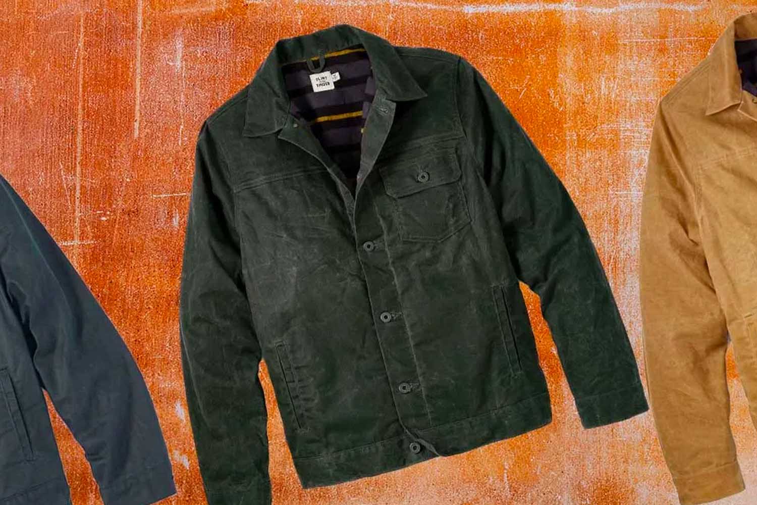 Review: Flint & Tinder Flannel-Lined Waxed Trucker Jacket - InsideHook