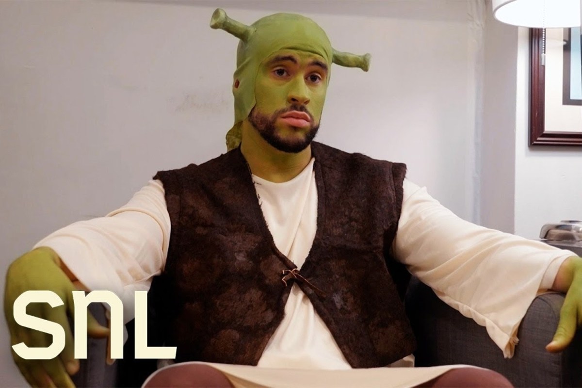 This Week's "SNL" Dared to Ask: What If Bad Bunny Played Shrek ...