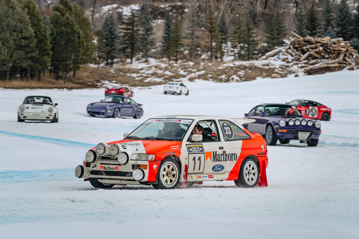 Snow Drifts and Sacred Porsches at Aspen’s First F.A.T. Ice Race ...