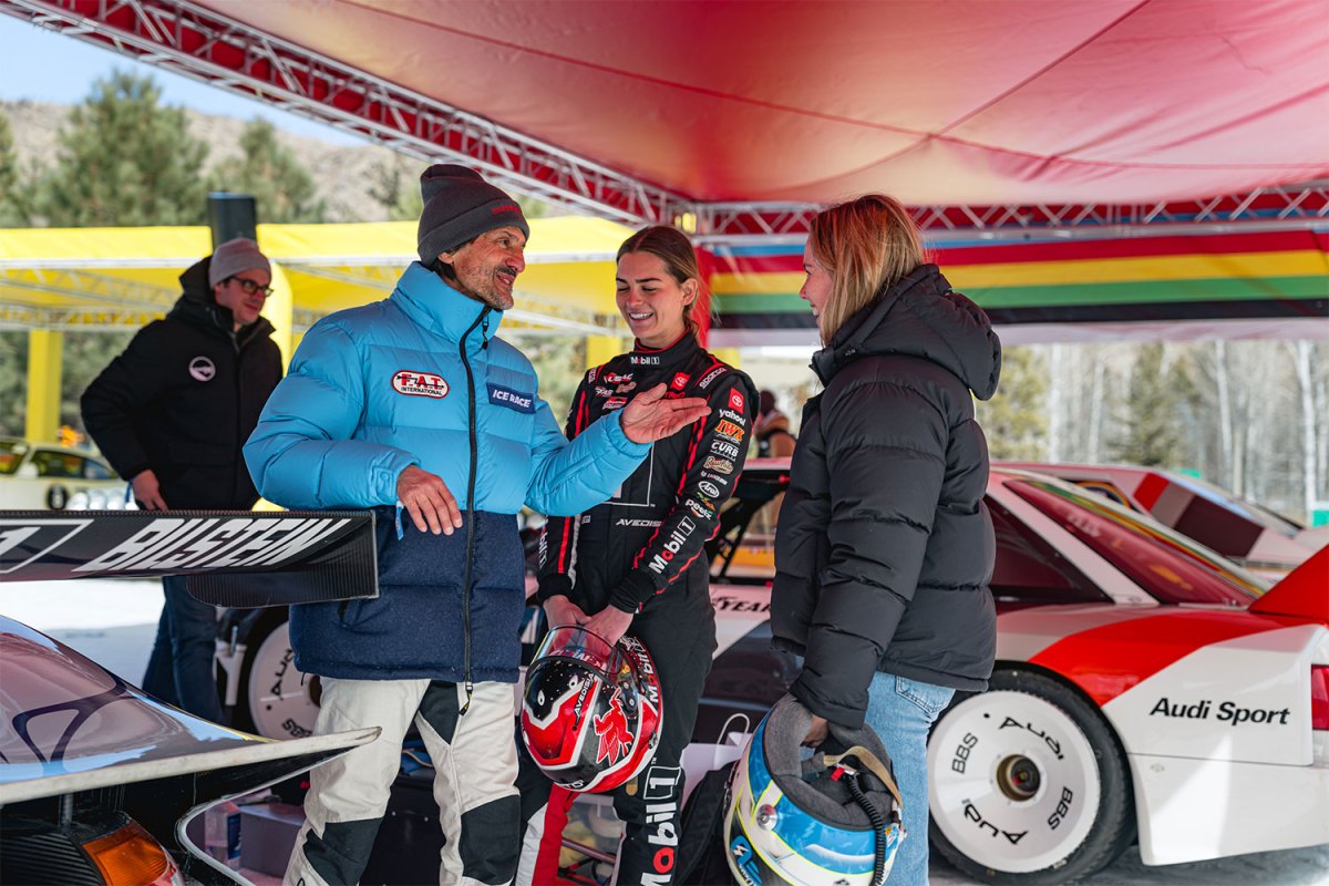 Snow Drifts and Sacred Porsches at Aspen’s First F.A.T. Ice Race ...