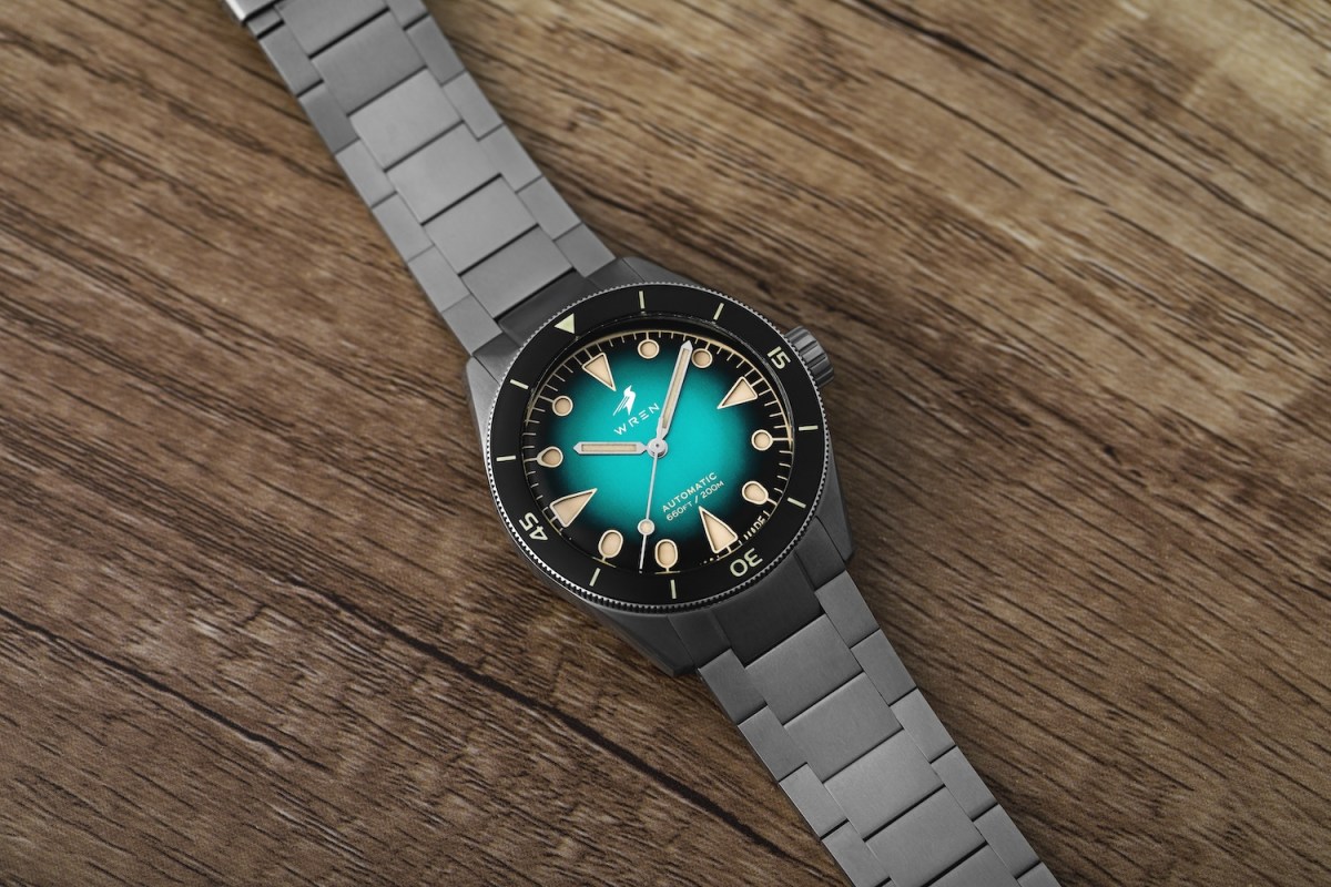 Introducing: The Wren Diver One Aqua - InsideHook