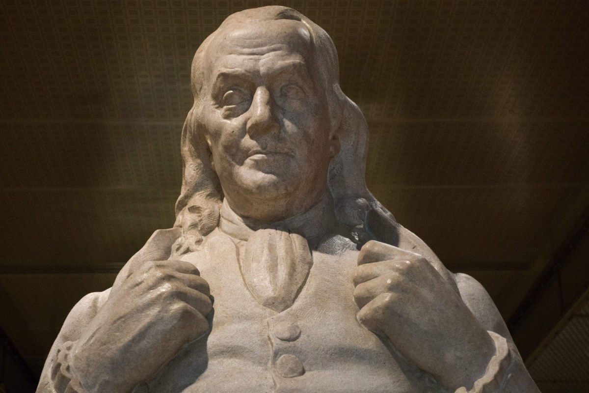 Benjamin Franklin's Occasionally Naked Swimming Career - InsideHook