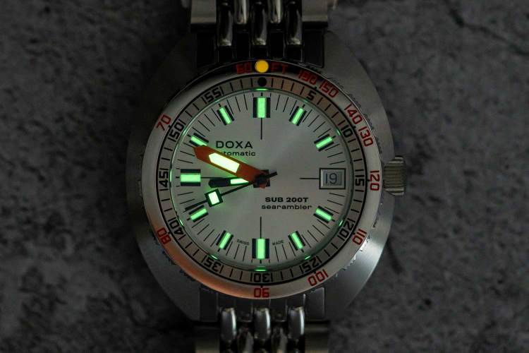 Doxa Finally Delivers the Goldilocks Dive Watch: The Sub 200T - InsideHook