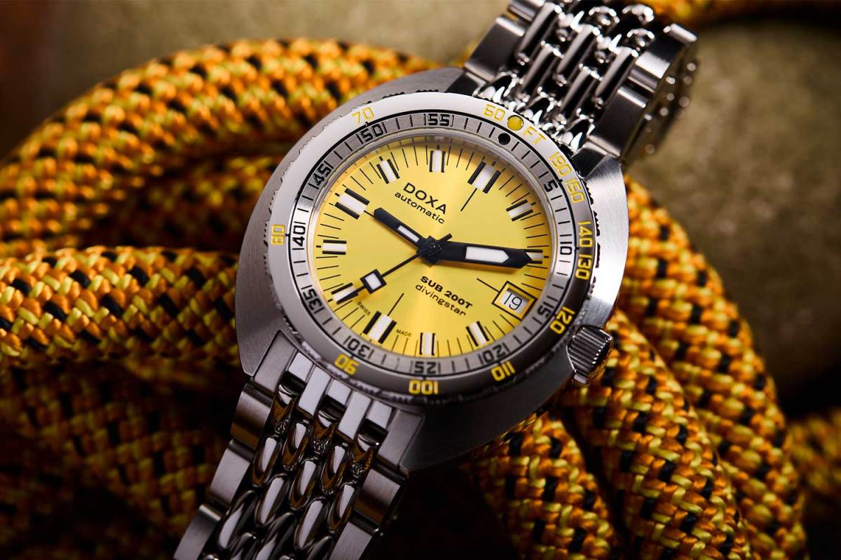 Doxa Finally Delivers the Goldilocks Dive Watch: The Sub 200T - InsideHook