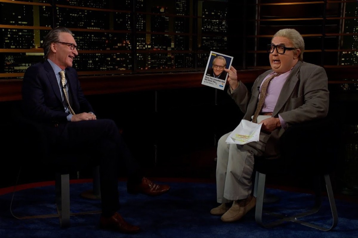 Bill Maher’s Book Tour Came to Bill Maher’s Television Show - InsideHook