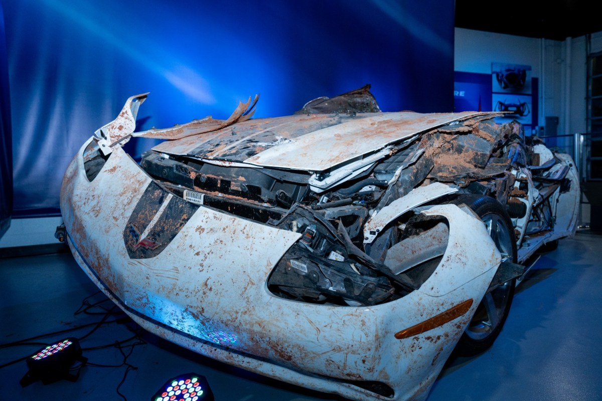 National Corvette Museum Revists the Day of the Sinkhole - InsideHook