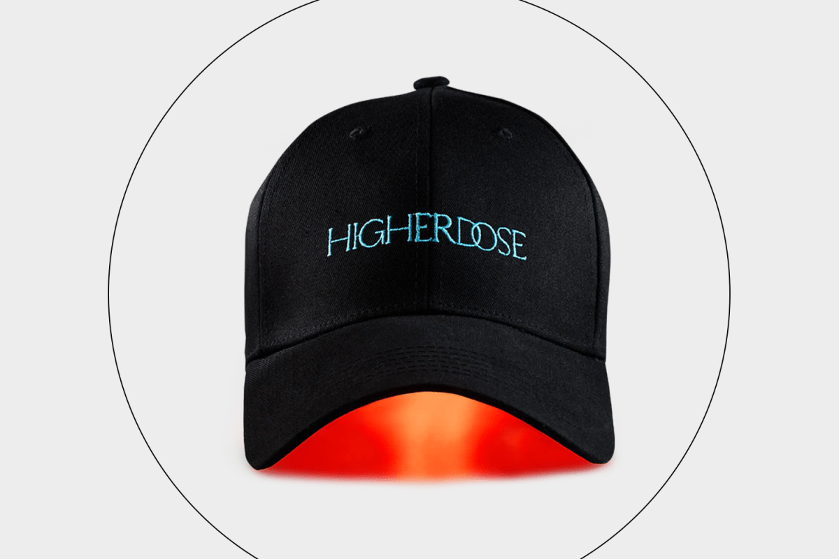 Here’s How HigherDose's Red Light Therapy Hat Works - InsideHook