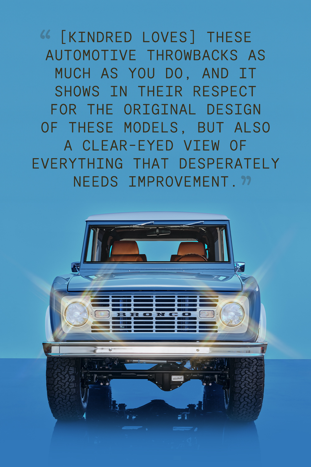 What’s Your Dream Car? Kindred Motorworks Will Top It. - InsideHook
