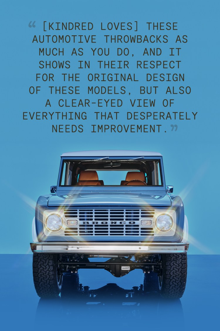 What’s Your Dream Car? Kindred Motorworks Will Top It. - InsideHook