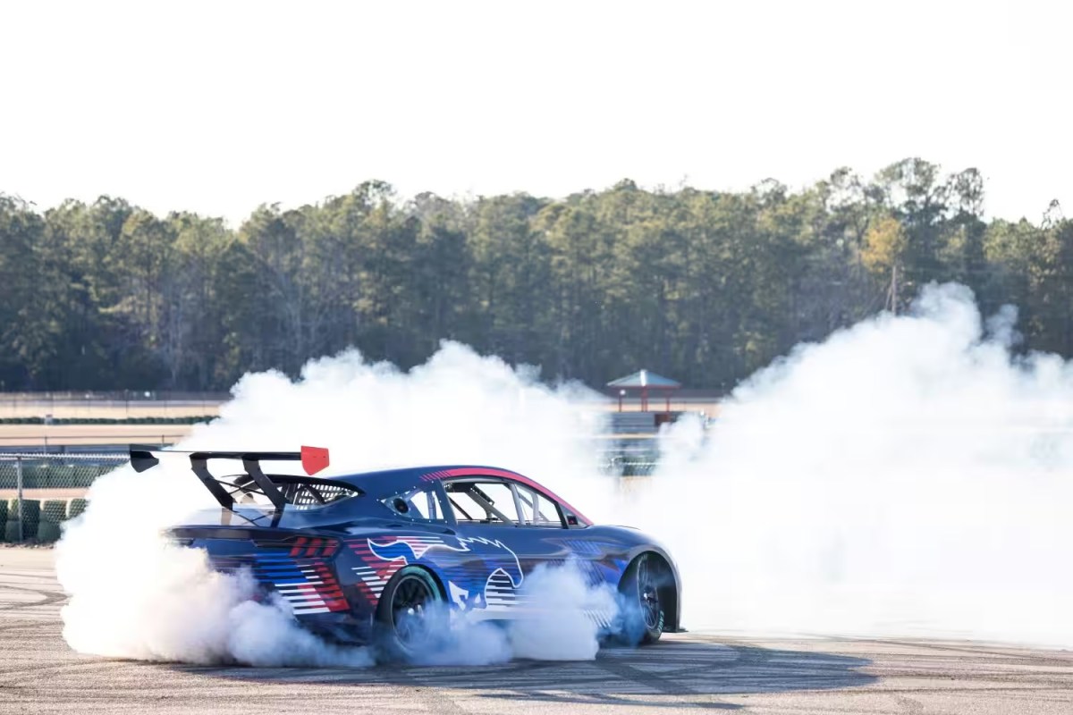 Ford's Latest EV Is a NASCAR Prototype Mustang - InsideHook