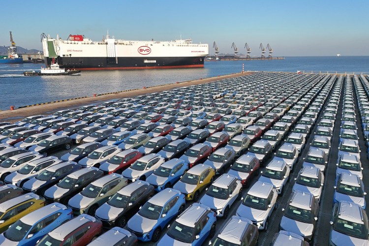 The Ocean Has a New Largest Car Carrier From BYD - InsideHook