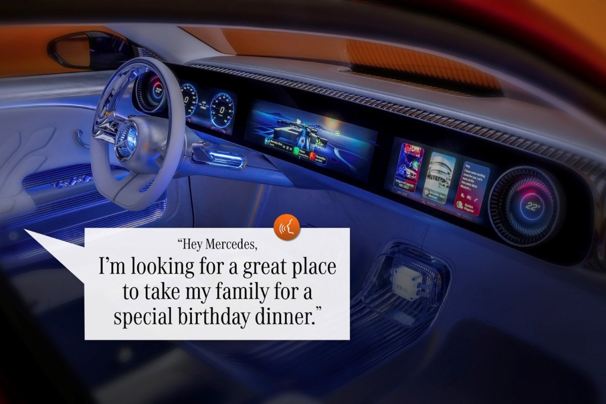 Google Is Bringing Dashboard AI to Mercedes-Benz - InsideHook