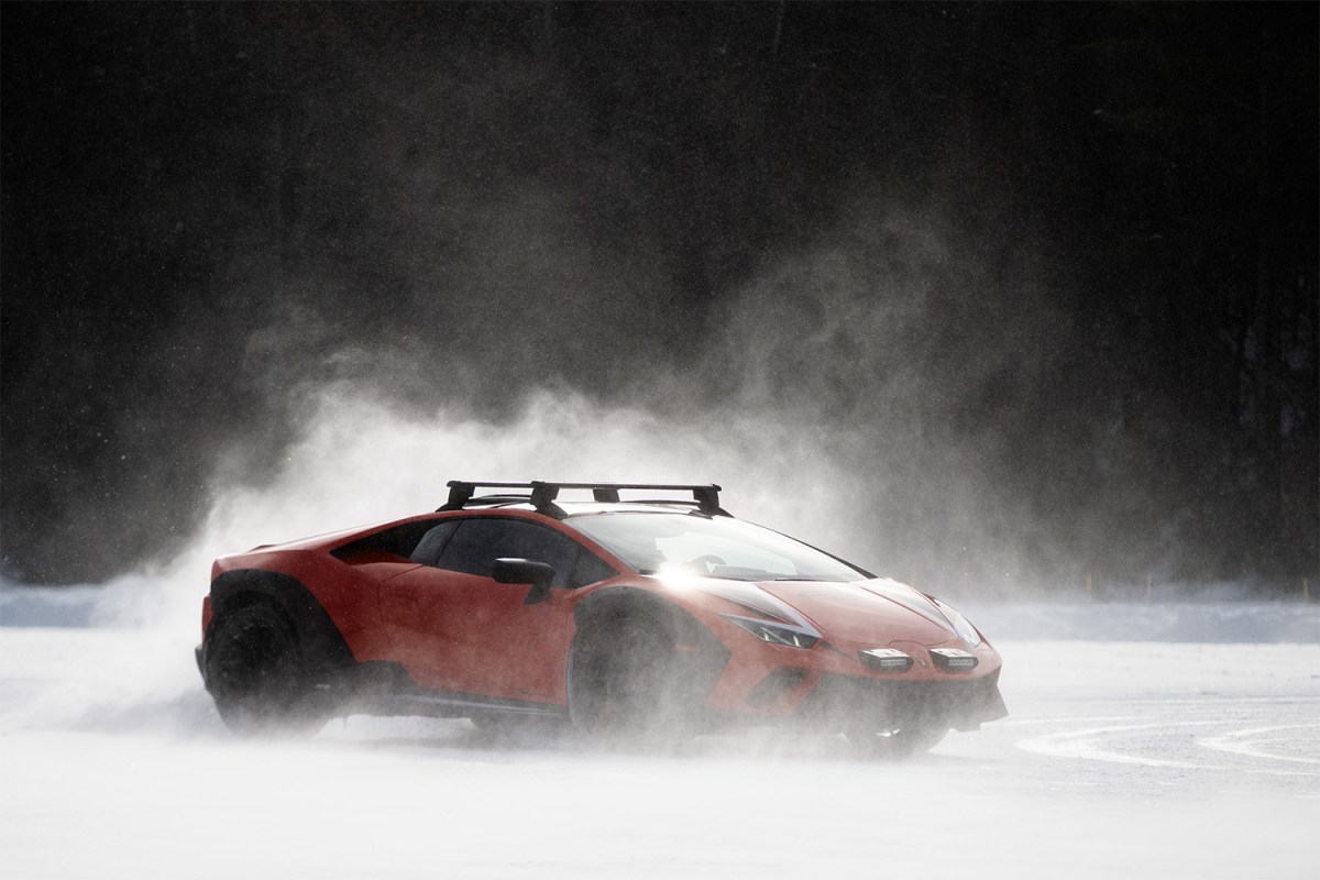 My Day Driving Lamborghinis on an Ice Track at Esperienza Neve - InsideHook