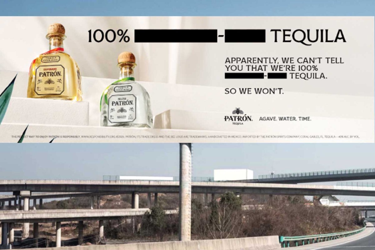 Patrón Is Running a Clever Campaign for Additive-Free Tequila - InsideHook