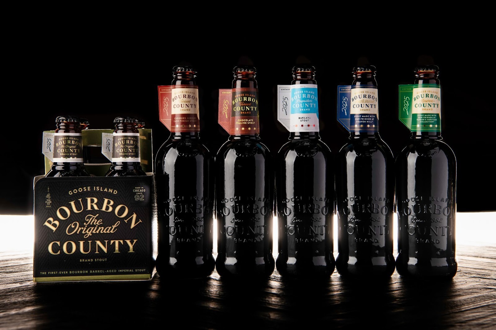Goose Island Announces 2025 Bourbon County Stout Lineup - InsideHook