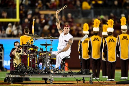 Red Hot Chili Peppers' Chad Smith Performs With Marching Bands - InsideHook