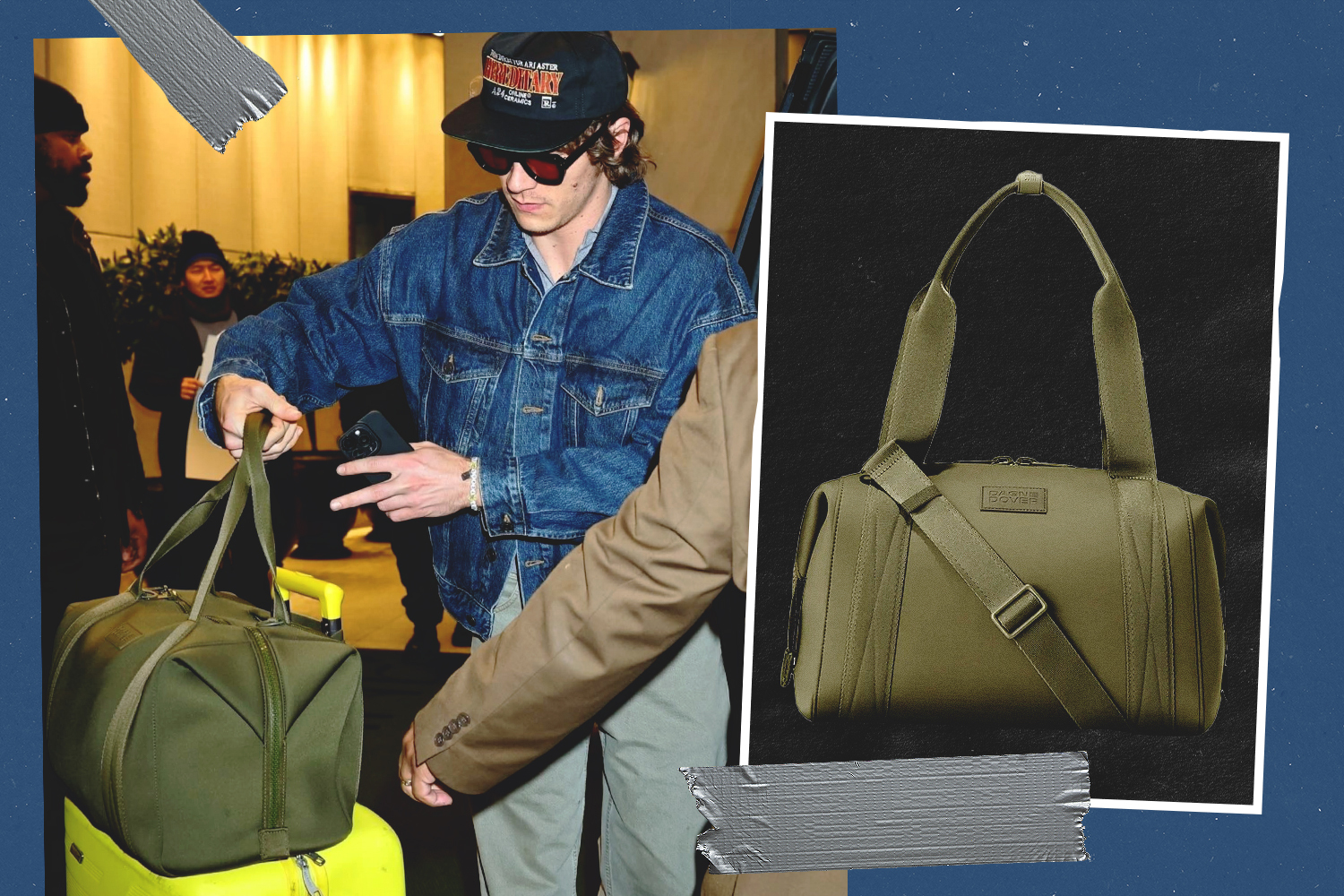 This $210 Duffel Makes Connor Storrie Even Hotter - InsideHook