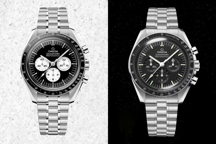 Omega Unveils Two New "Reverse Panda" Speedmaster Watches - InsideHook